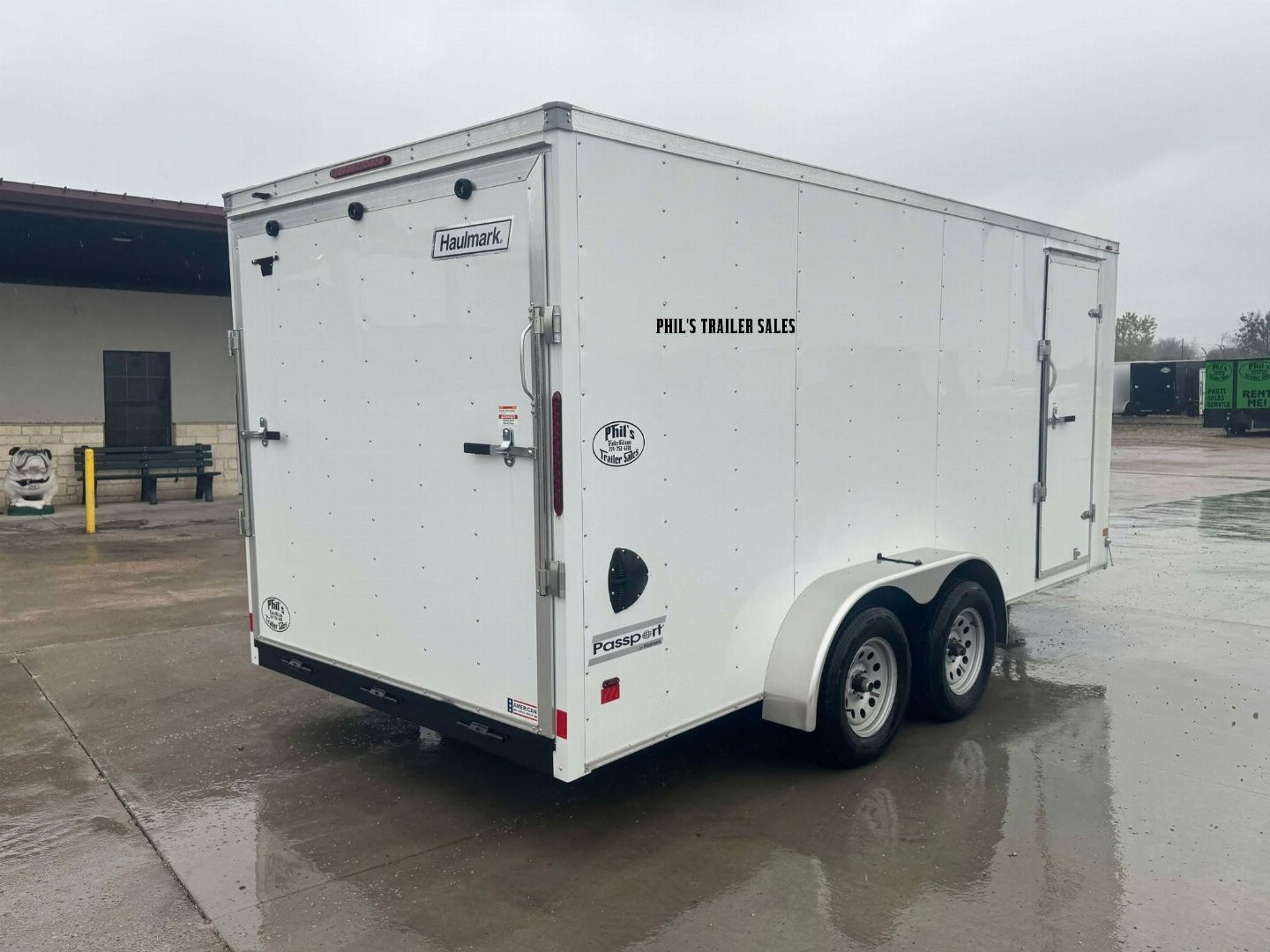 New 2025 Haulmark 7X16 Cargo / Enclosed Trailer 6'6'' INTERIOR HAULMARK ...