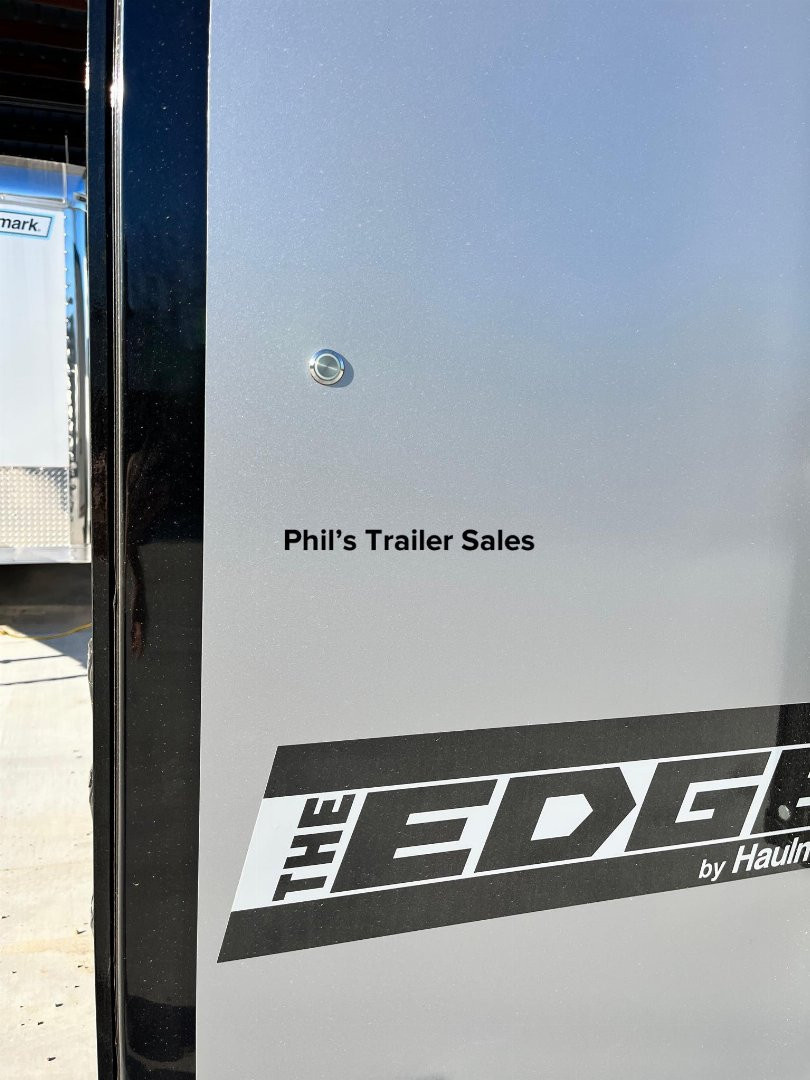 New 34 BATHROOM HAULMARK EDGE PRO Car / Racing Trailer / ENCLOSED CARGO ...