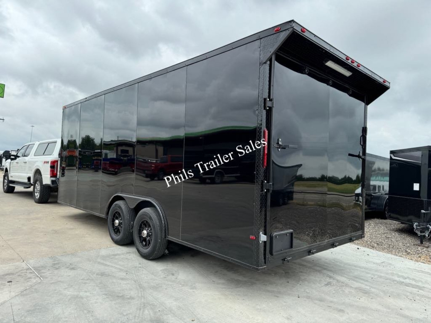 New 2025 Other 8.5X20 BLACKOUT PACKAGE ALUMINUM WHEELS Cargo / Enclosed ...