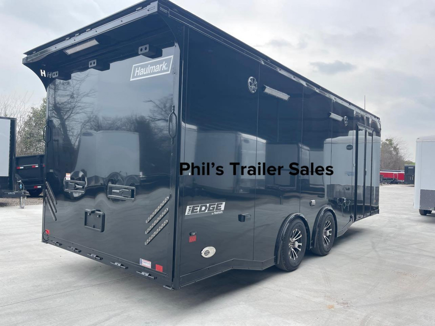 New Haulmark NEW 85X24 EDGE ENCLOSED CAR RACE TRAILER CAR HAULER ...