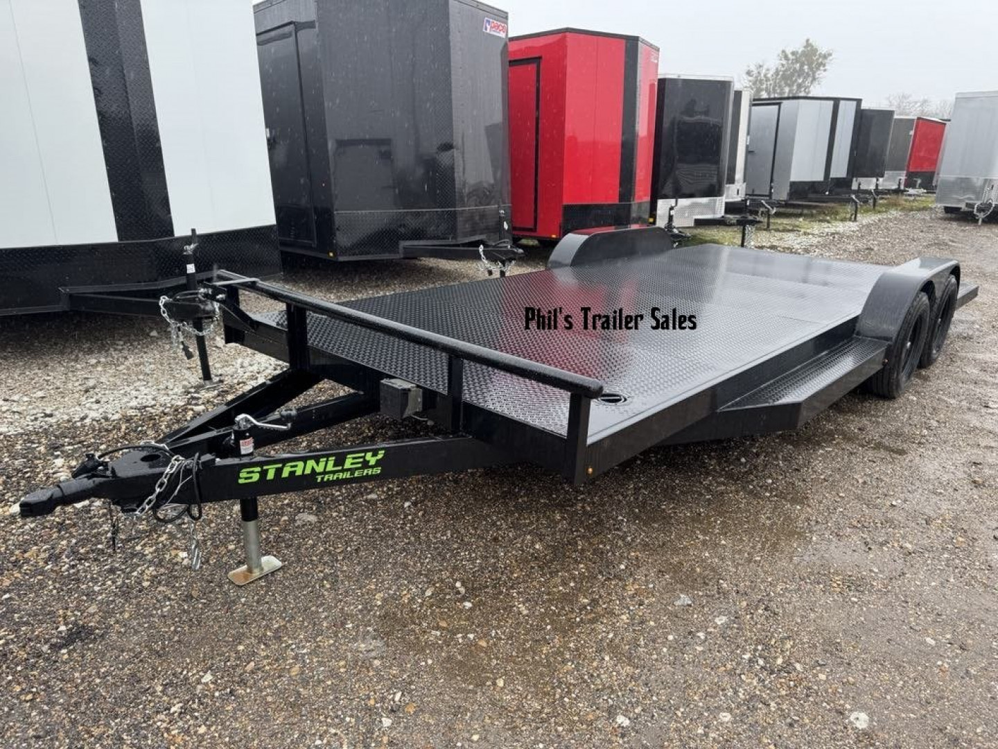 New 2025 STANLEY TRAILERS 83X18 STEEL DECK OPEN CAR HAULER Car Hauler ...