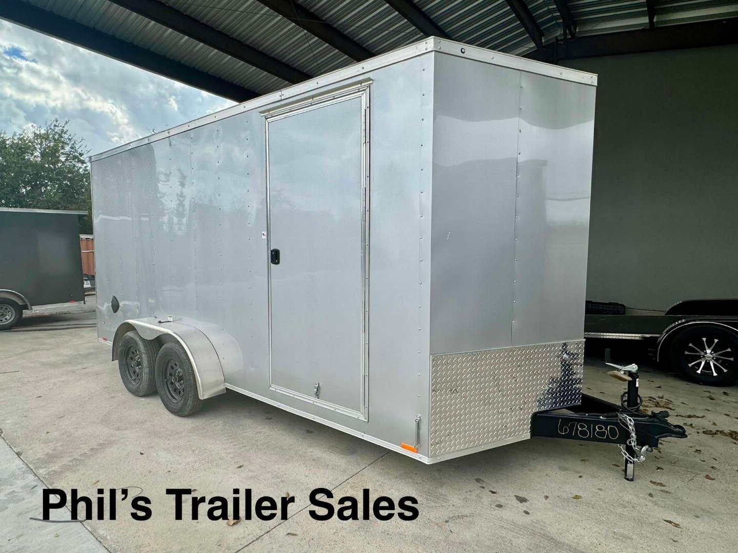 New RED TAG SALE! 2024 RC Trailers 7x16 Cargo / Enclosed Trailer EXTRA HEIGHT 7' INTERIOR ONLY 1 ...
