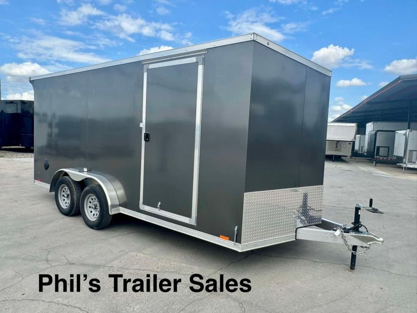 New 2024 RC Trailers 7.5X16 ALL ALUMINUM Cargo / Enclosed Trailer for ...