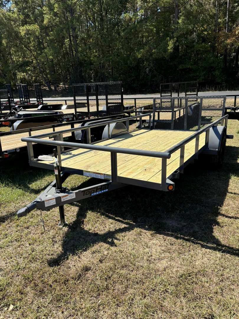 New 2024 Top Hat 77X14 PIPE TOP UTILITY Utility Trailer for sale in ...