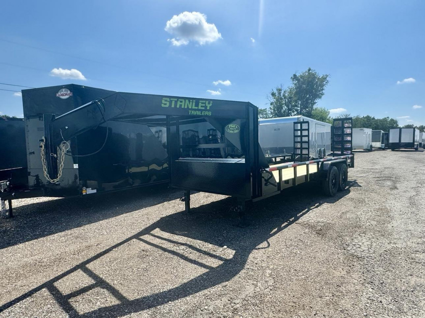 New Stanley Trailers 20' GOOSENECK UTILITY TRAILER Equipment Trailer ...