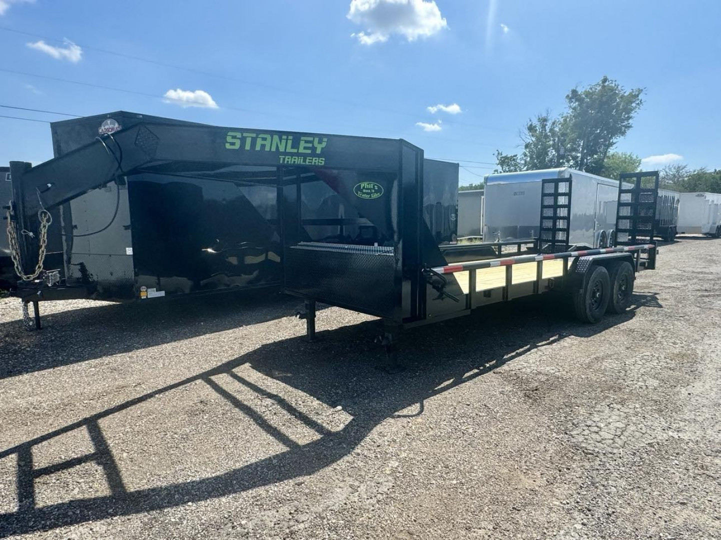 New Stanley Trailers 20' GOOSENECK UTILITY TRAILER Equipment Trailer ...