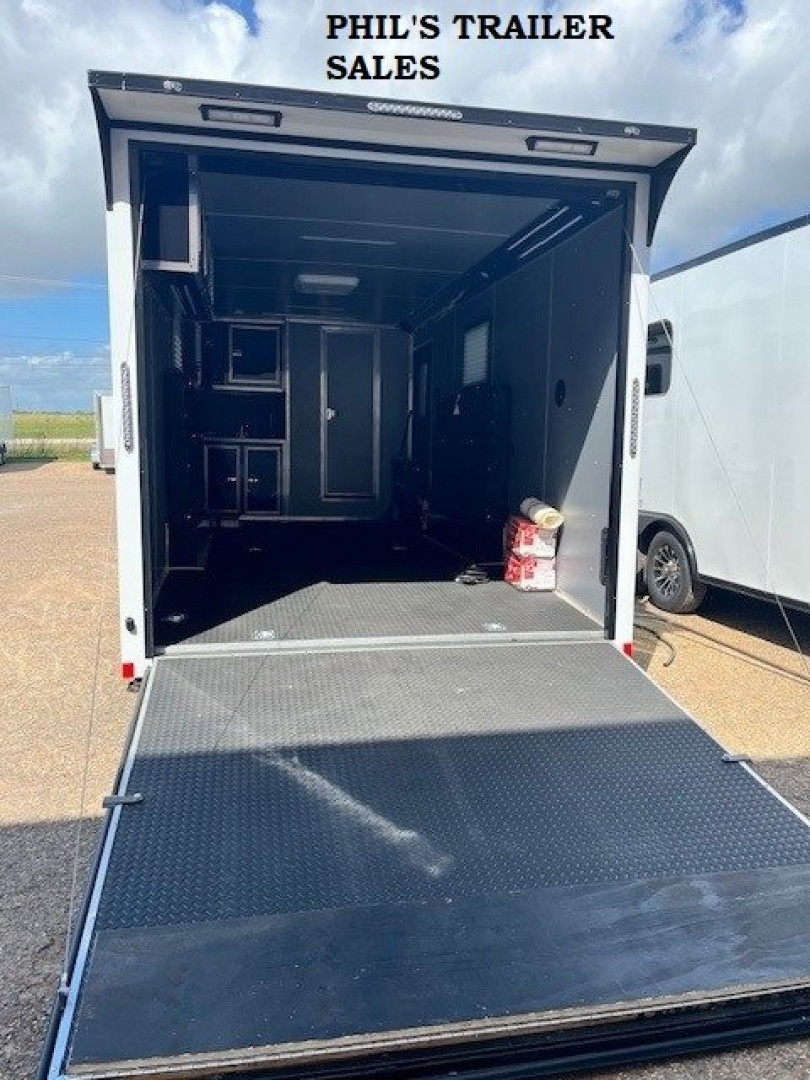 New Continental Cargo 8.5X20 Motorcycle Trailer FULL BATHROOM PACKAGE ...