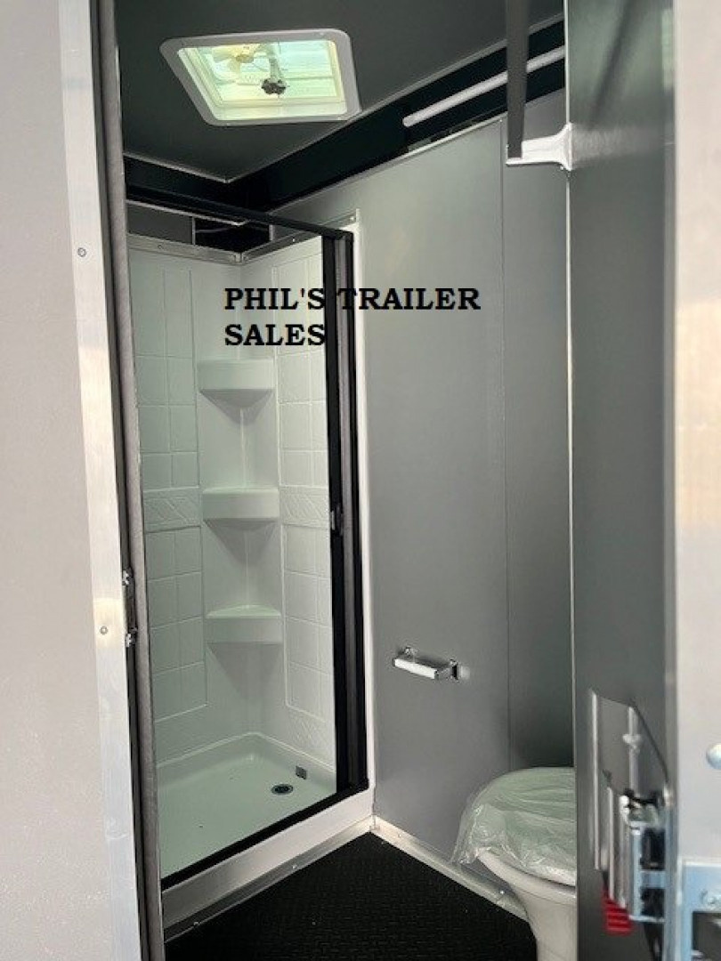 New Continental Cargo 8.5X20 Motorcycle Trailer FULL BATHROOM PACKAGE ...