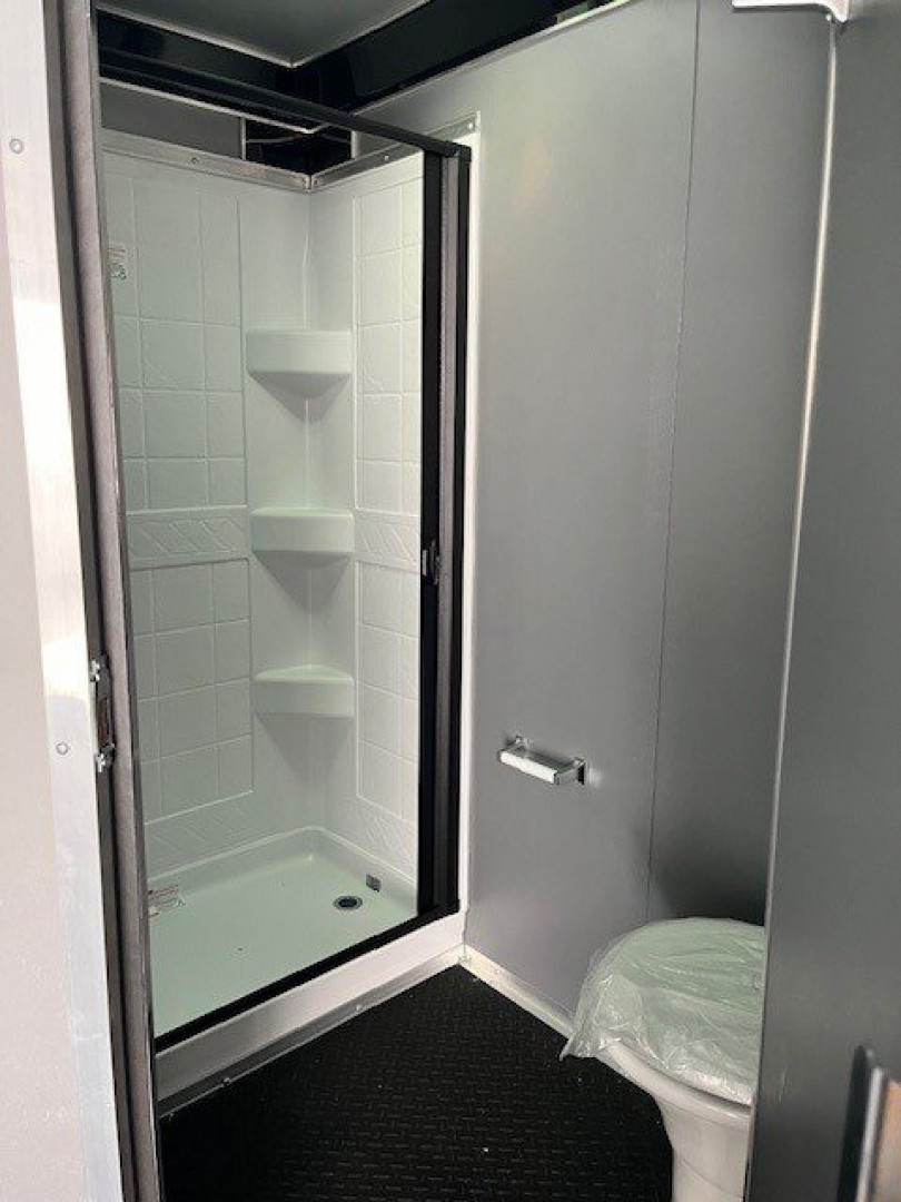 New Continental Cargo 8.5X20 Motorcycle Trailer FULL BATHROOM PACKAGE ...