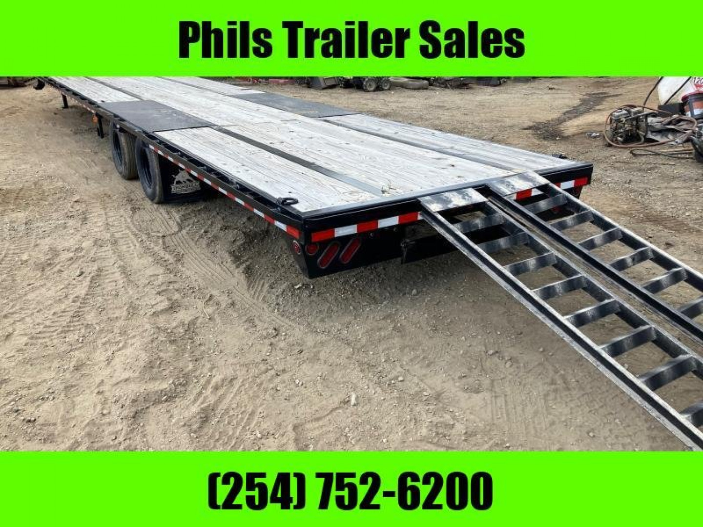 New 40 NORSTAR IRON BULL EQUIPMENT TRAILER TANDEM DUAL Deckover Trailer
