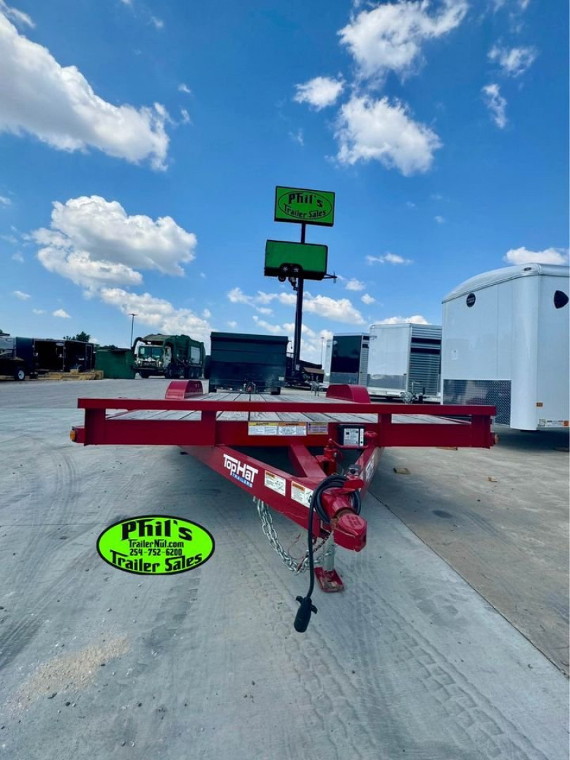 New Top Hat Trailers 83X18 OPEN CAR HAULER Utility Trailer