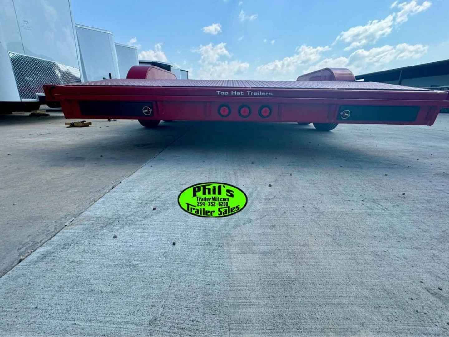 New Top Hat Trailers 83X18 OPEN CAR HAULER Utility Trailer