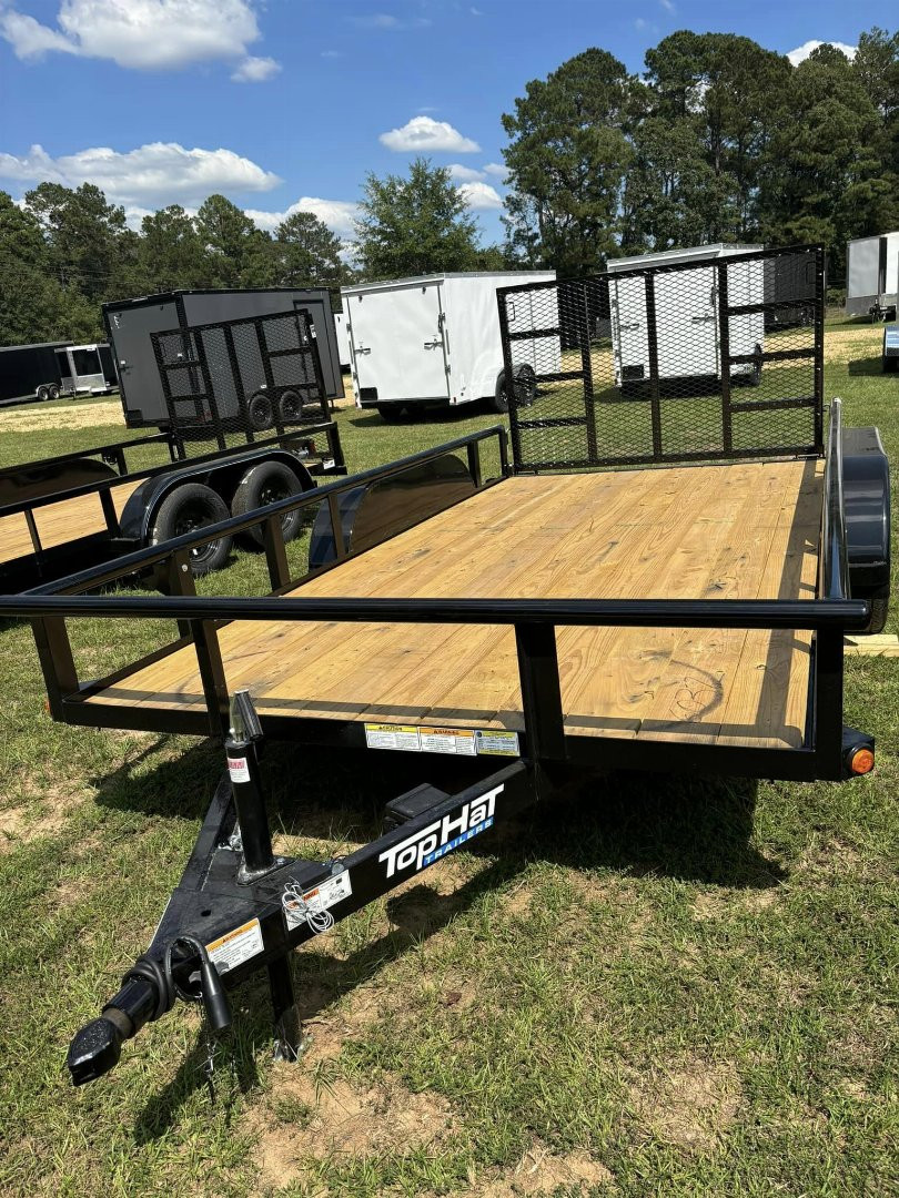 New 2024 Top Hat Trailers 83X14 PIPE TOP UTILITY TRAILER Utility Trailer for sale in Summit, MS