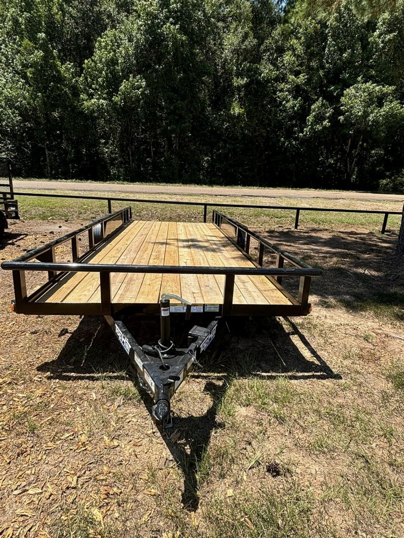 New 2024 Top Hat Trailers 83X20 SLIDE IN RAMPS Utility Trailer