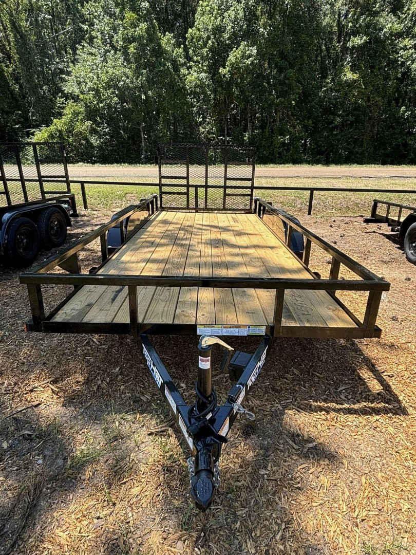 New 2024 Top Hat Trailers 77X16 GATE Utility Trailer for sale in Summit, MS