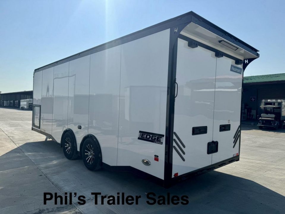 New Haulmark NEW 85X24 EDGE ENCLOSED CAR RACE TRAILER CAR HAULER ...