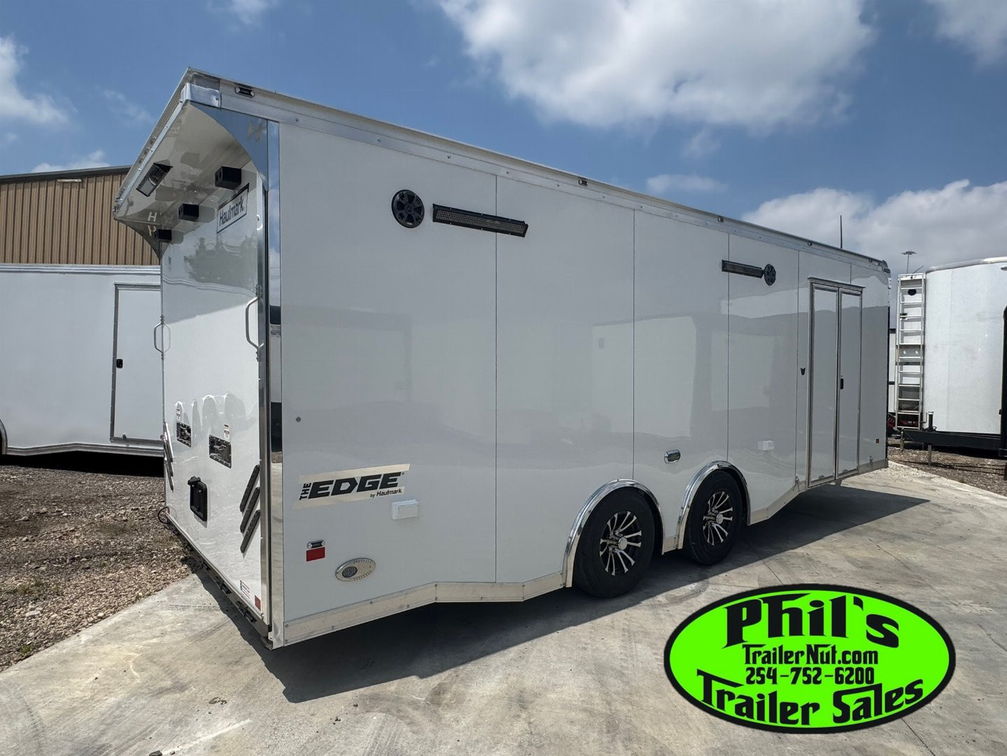 New HAULMARK NEW 85X24 EDGE PRO CAR RACE RACING TRAILER CAR HAULER ...