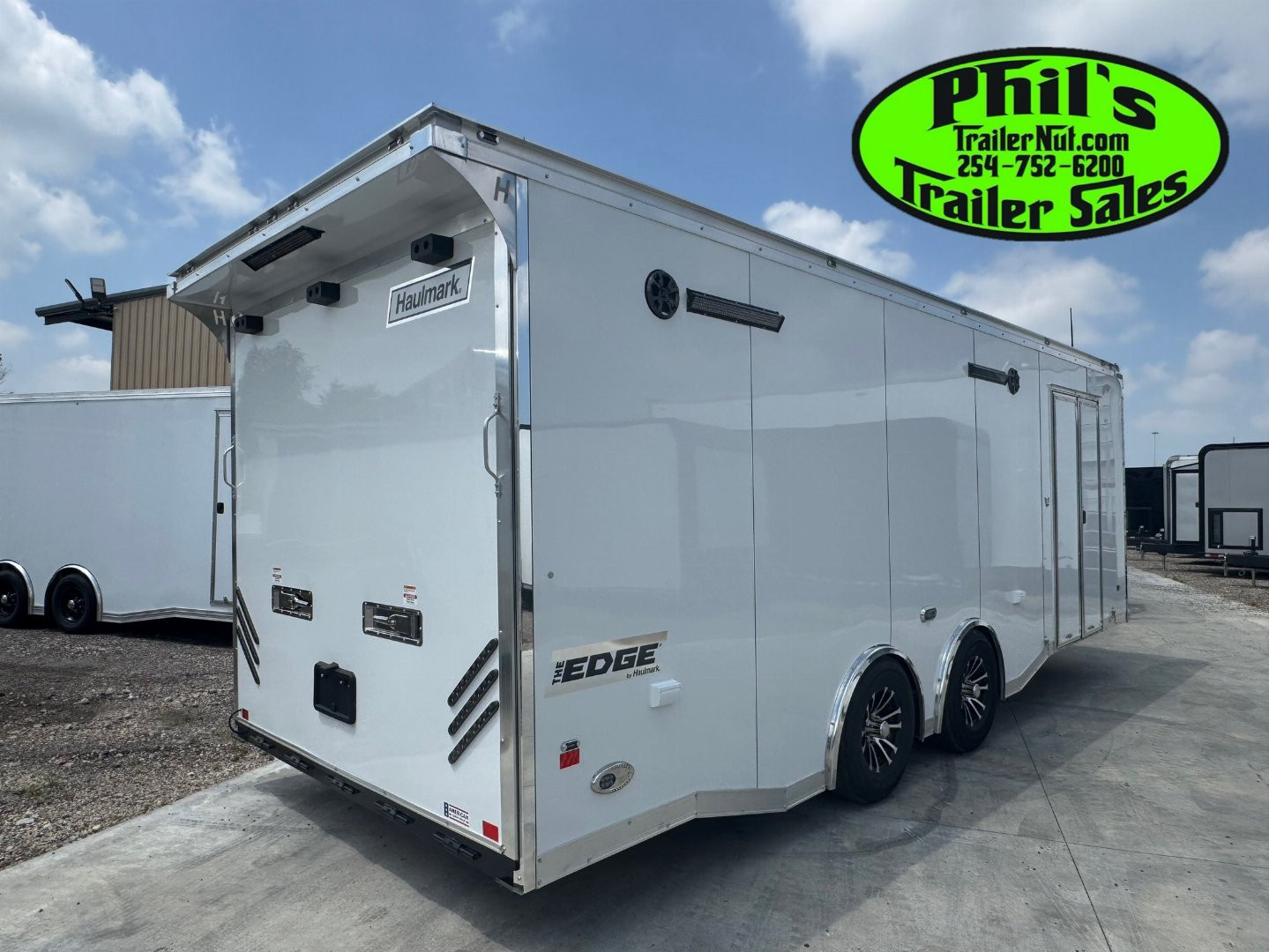New HAULMARK NEW 85X24 EDGE PRO CAR RACE RACING TRAILER CAR HAULER ...