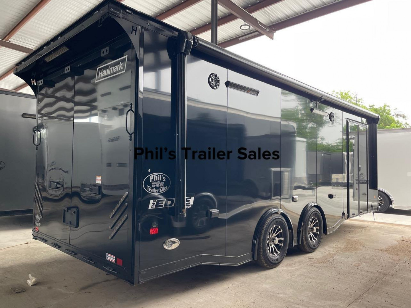New Haulmark NEW 85X24 EDGE ENCLOSED CAR RACE TRAILER CAR HAULER ...
