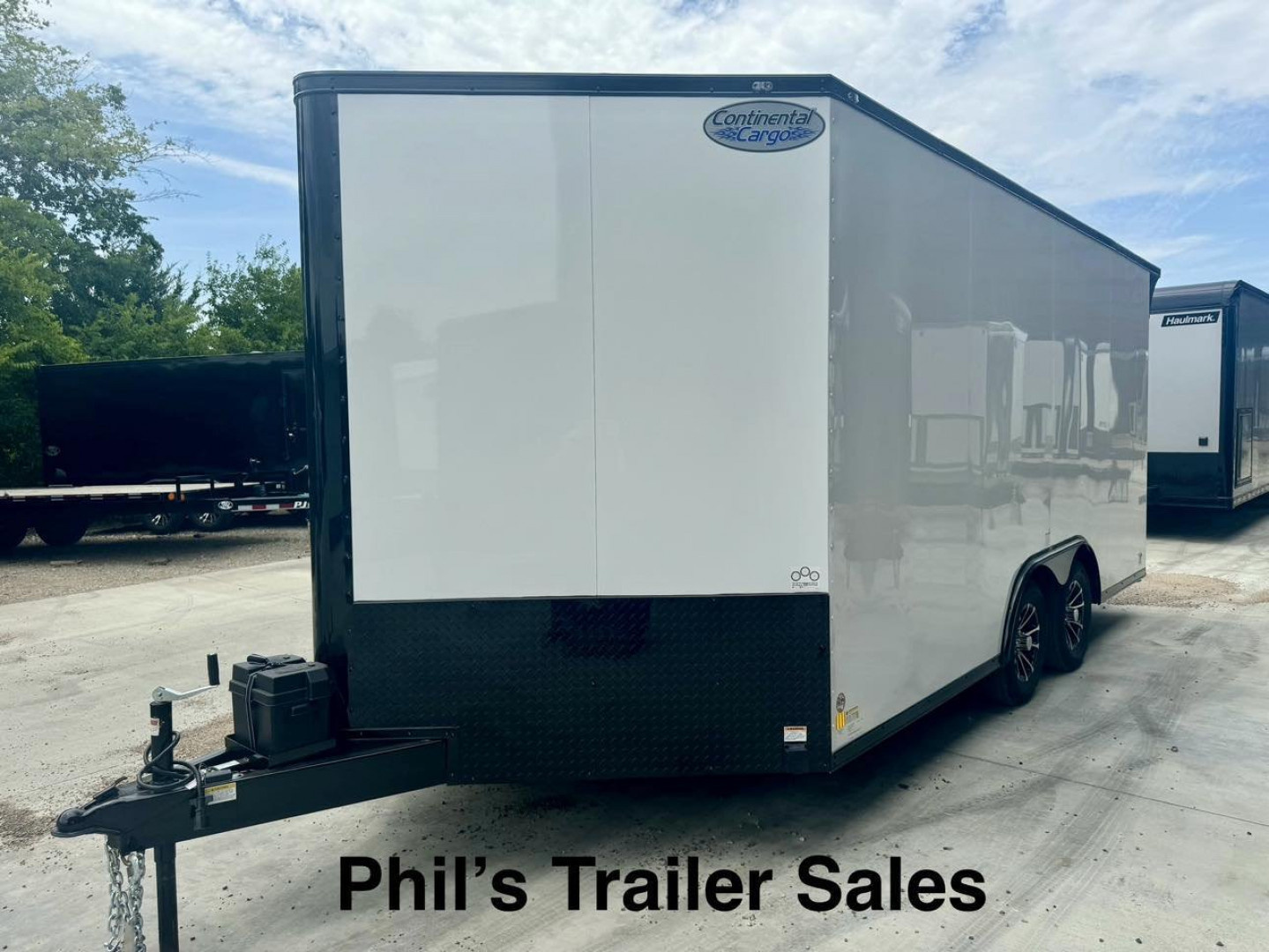 New Continental Cargo NEW 85X16 V-NOSE ELECTRICAL PACKAGE ENCLOSED ...