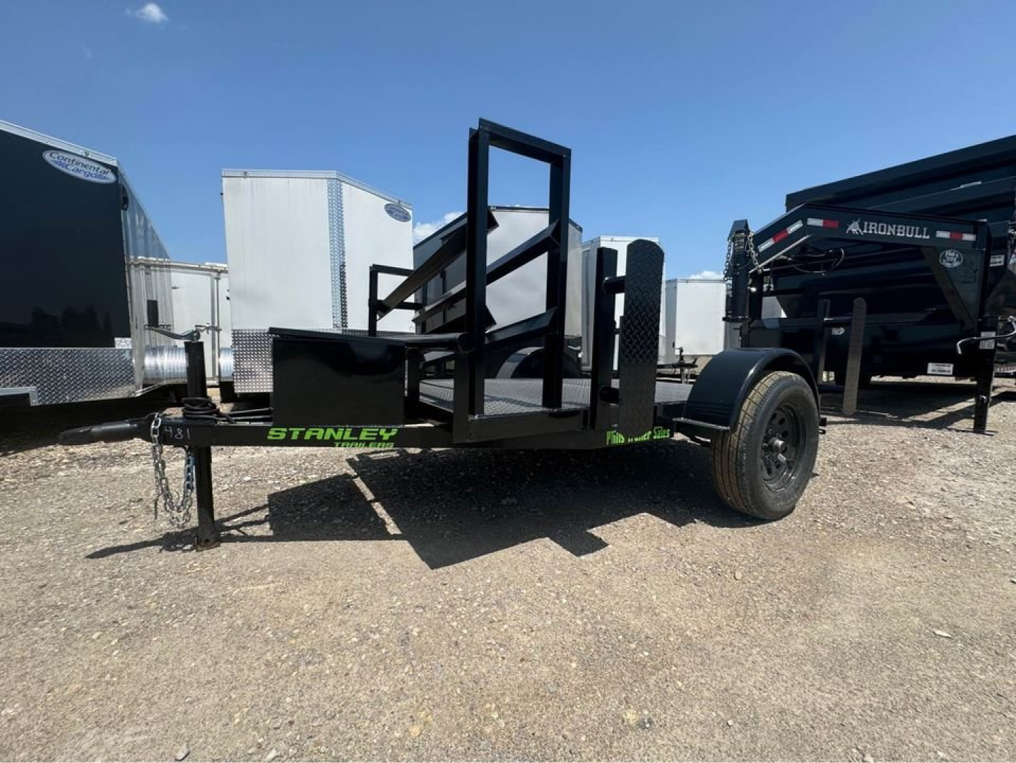 New 2024 Stanley Trailers 5X8 WELDING TRAILER Utility Trailer