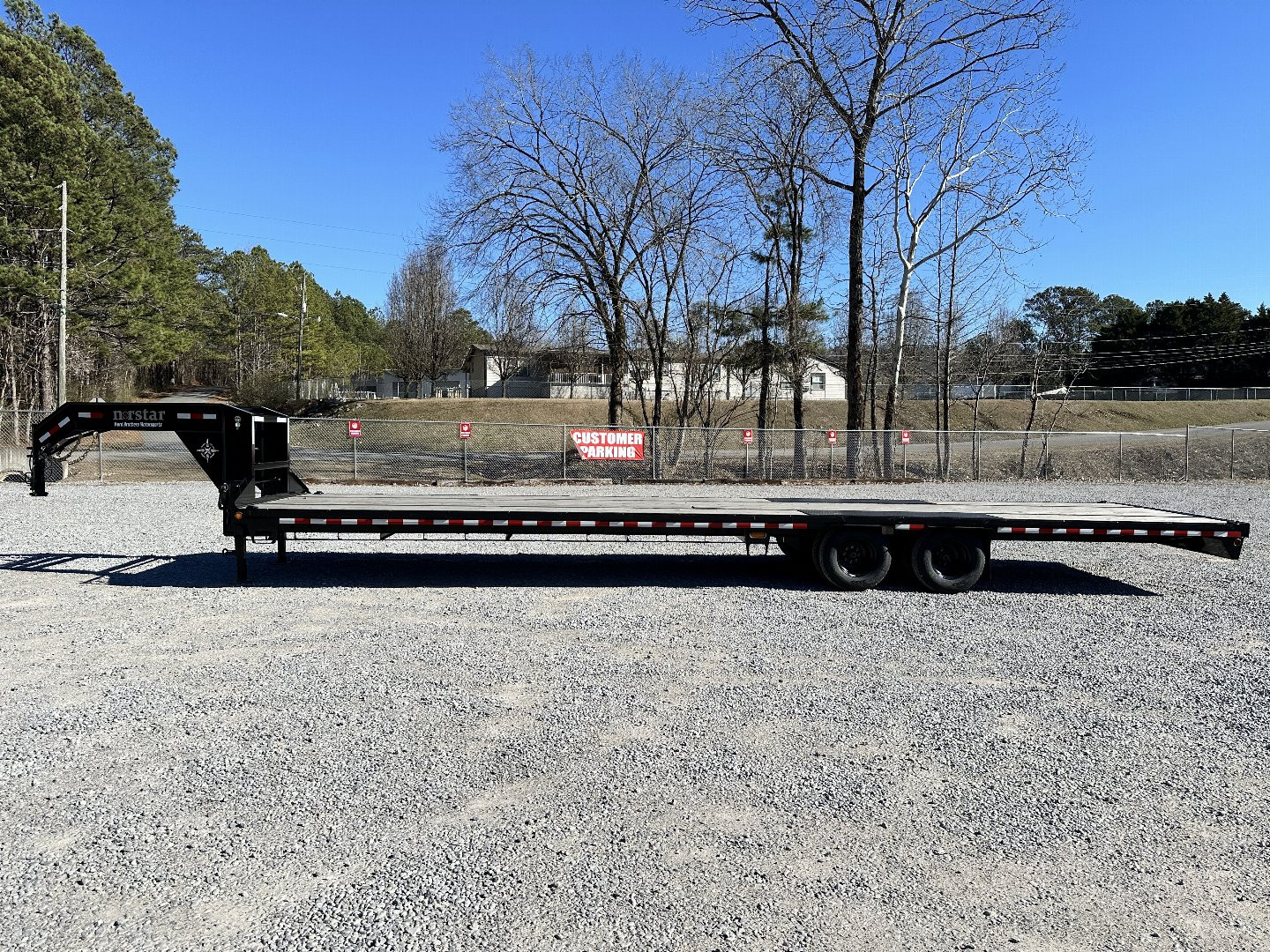 New NORSTAR 34 NORSTAR EQUIPMENT TRAILER TANDEM DUAL Deckover Trailer ...