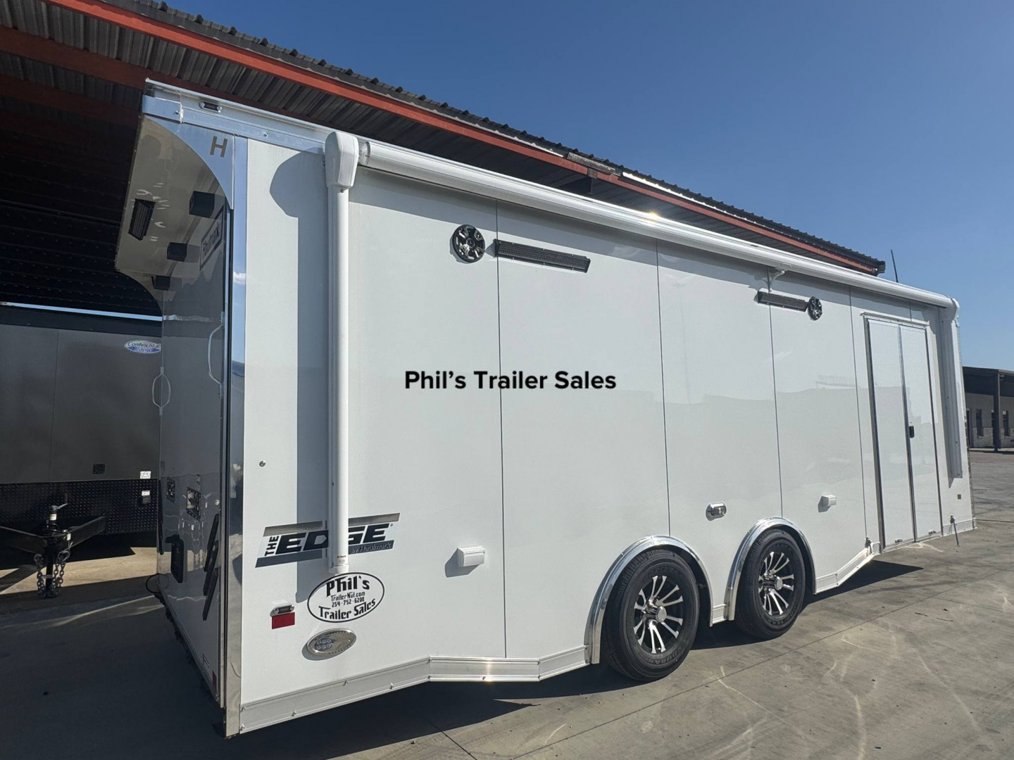 New Haulmark NEW 85X24 EDGE PRO CAR RACE RACING TRAILER CAR HAULER ...