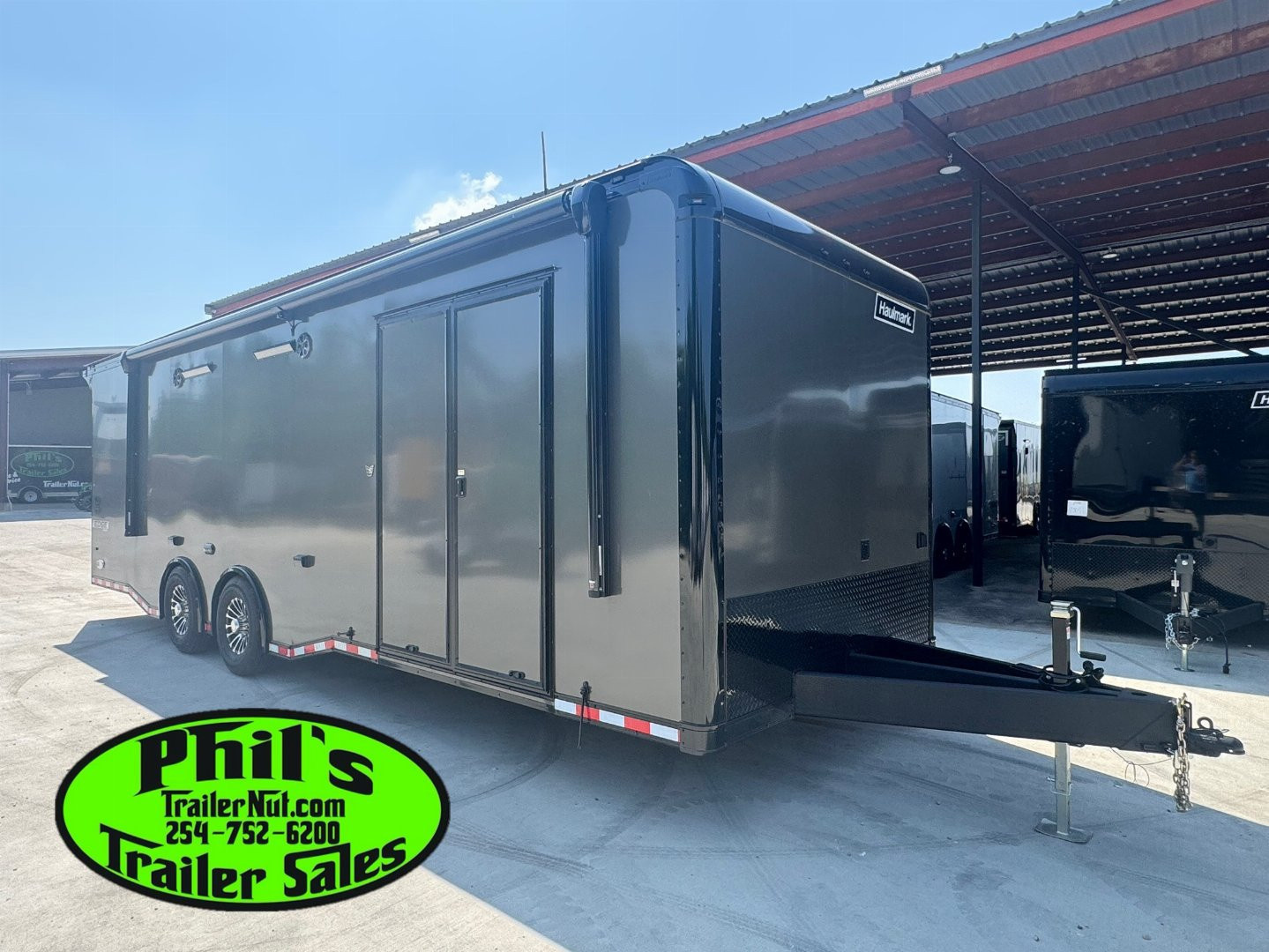 New Haulmark NEW 85X28 EDGE ENCLOSED CAR RACE TRAILER HAULER CARGO Car ...