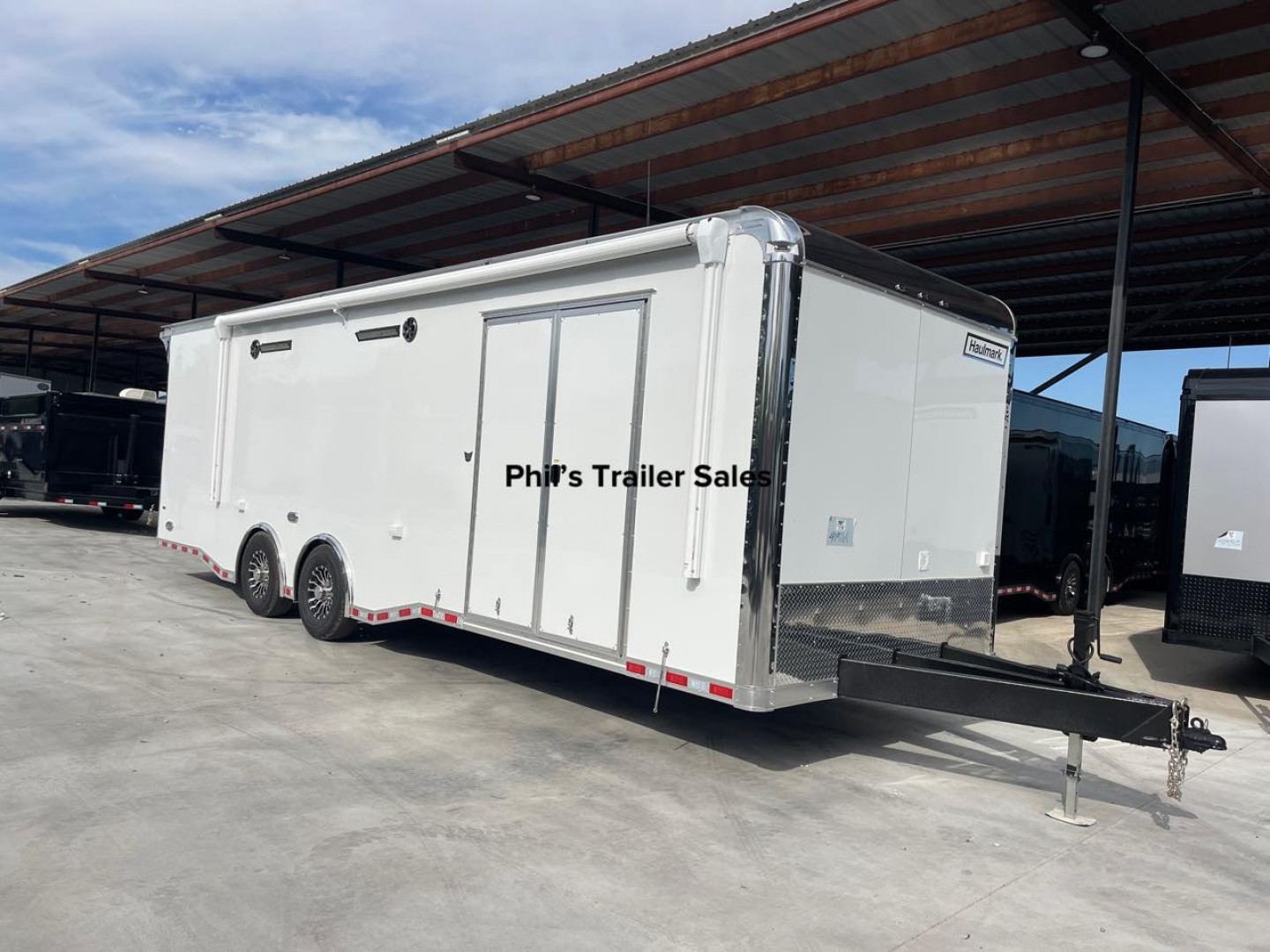 New 30' Haulmark EDGE PRO Car / Racing Trailer LOADED / ENCLOSED CARGO ...