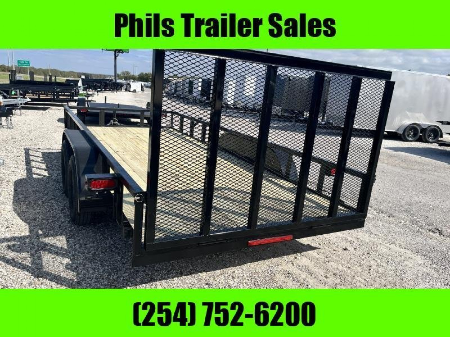 New 2025 Stanley Trailers UTILITY TRAILER 83X12 PIPE TOP WITH REAR GATE ...