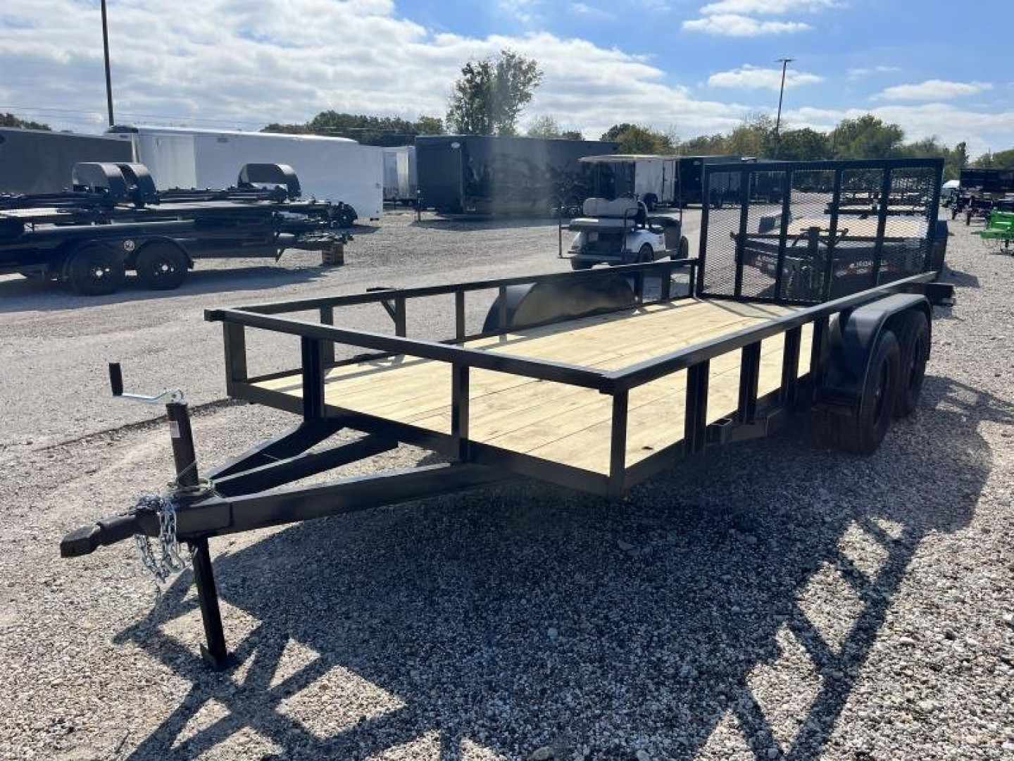 New Stanley Trailers UTILITY TRAILER 77X14 TUBE TOP WITH RAMPS Utility ...