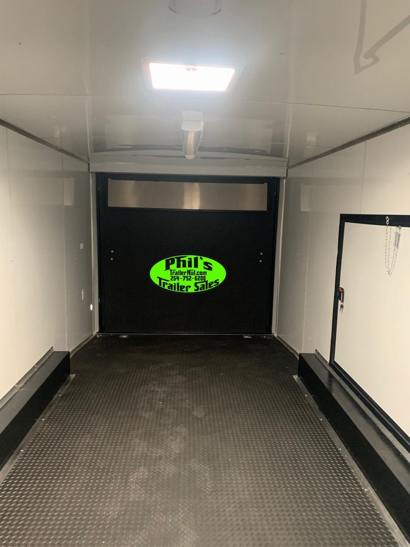 New 8.5X24 Car / Racing Trailer BATHROOM PACKAGE Car Hauler ESC DOOR ...