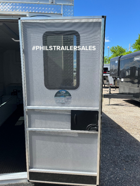 New CONTINENTAL CARGO Crew trailer 7X14 DOG HOUSE Office Trailer ...
