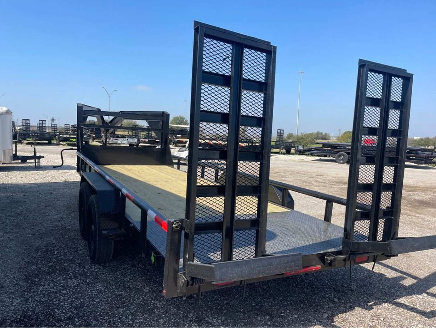 New STANLEY TRAILERS 83X20 GOOSENECK PIPE TOP Utility Trailer 14K STAND ...
