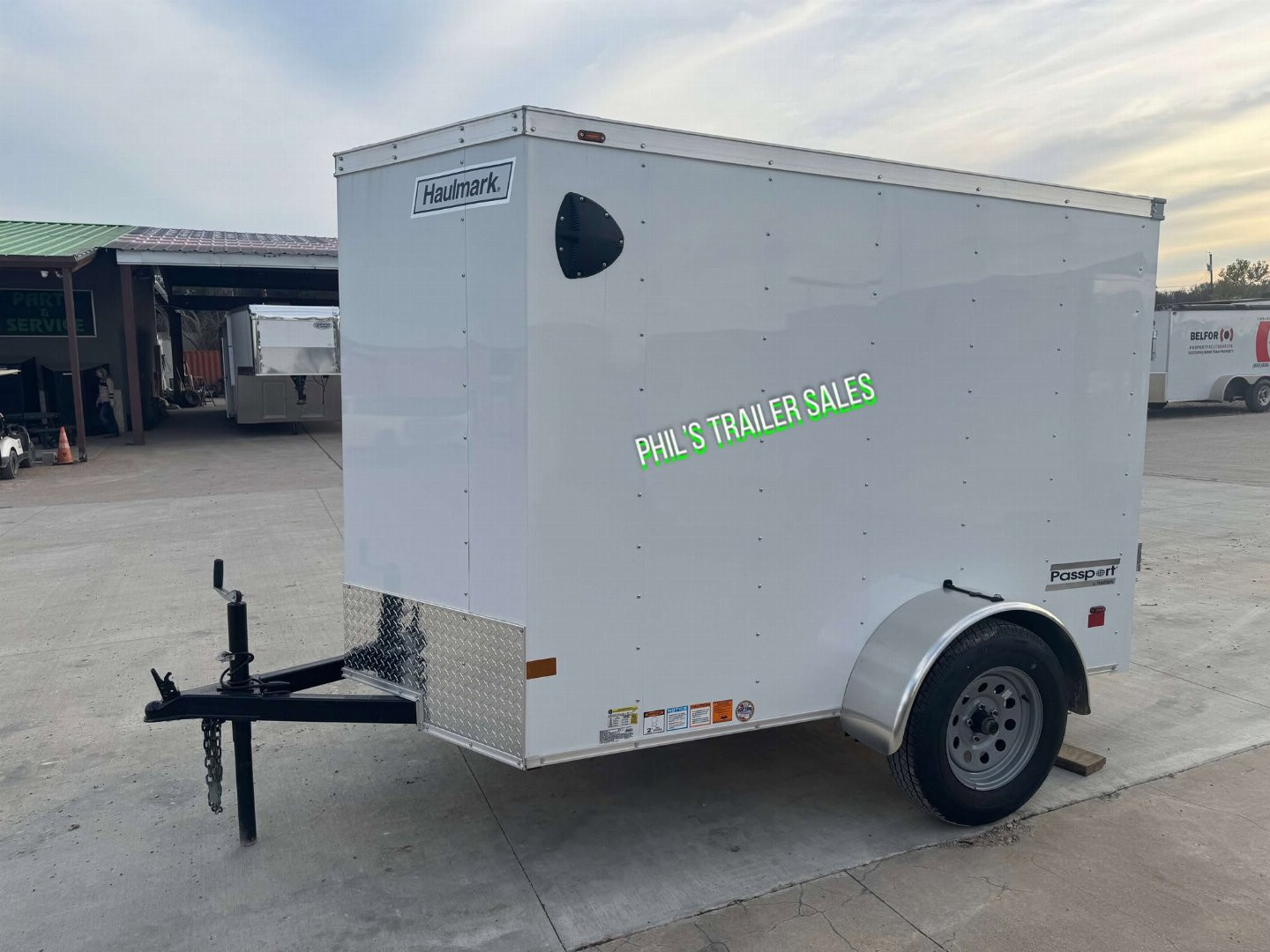 New Haulmark 5X8 Haulmark enclosed trailer cargo trailer Cargo ...