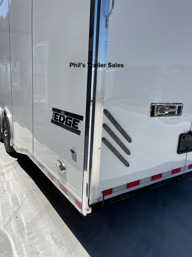 New HAULMARK NEW 85X34 EDGE RACE ENCLOSED CARGO TRAILER CAR HAULER ...