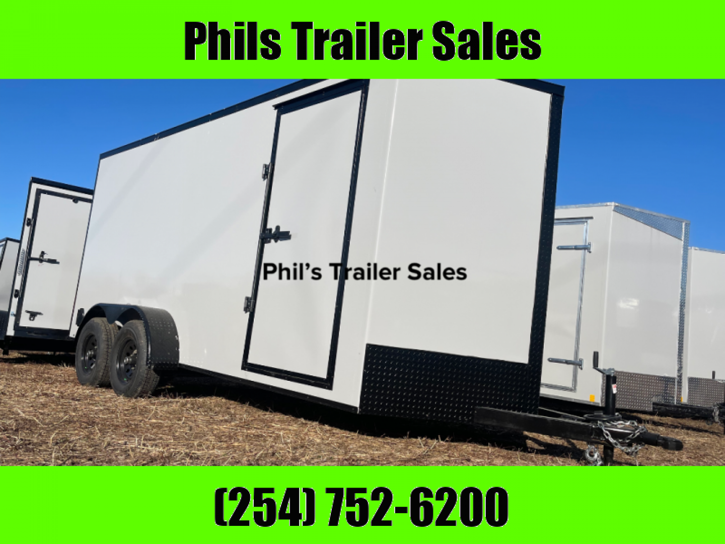 New 2024 Cell-Tech Trailers NEW 7X16 V-NOSE ENCLOSED TRAILER CARGO ...