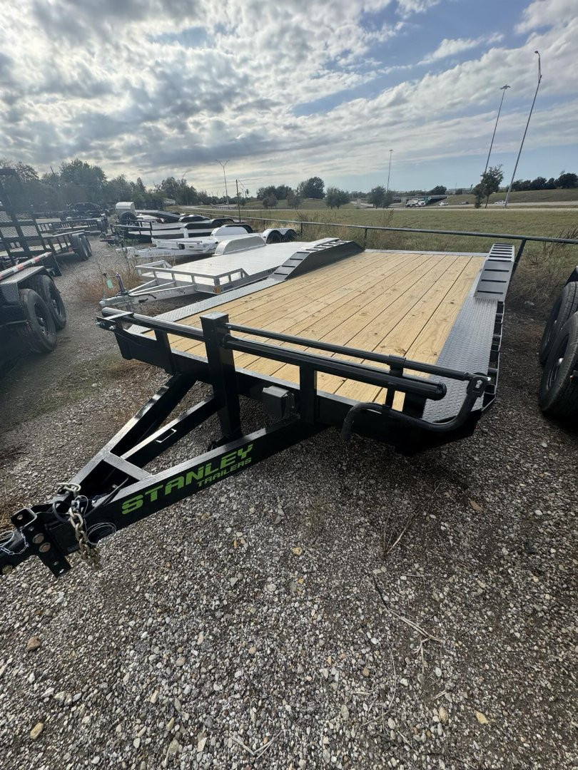 New Equipment trailer 102X20 14K GVWR DRIVE OVER EQUIPMENT HAULER SLIDE ...