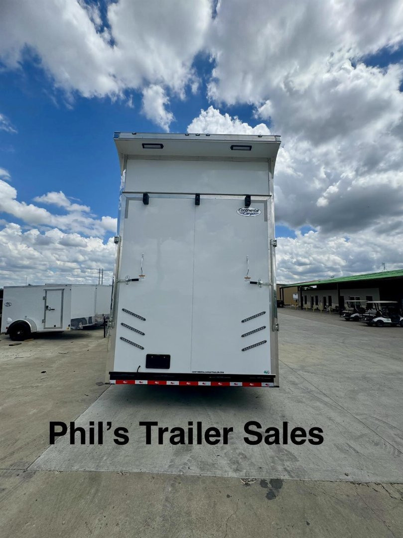 New CONTINENTAL CARGO NEW 85X34 STACKER ENCLOSED RACE TRAILER CAR ...