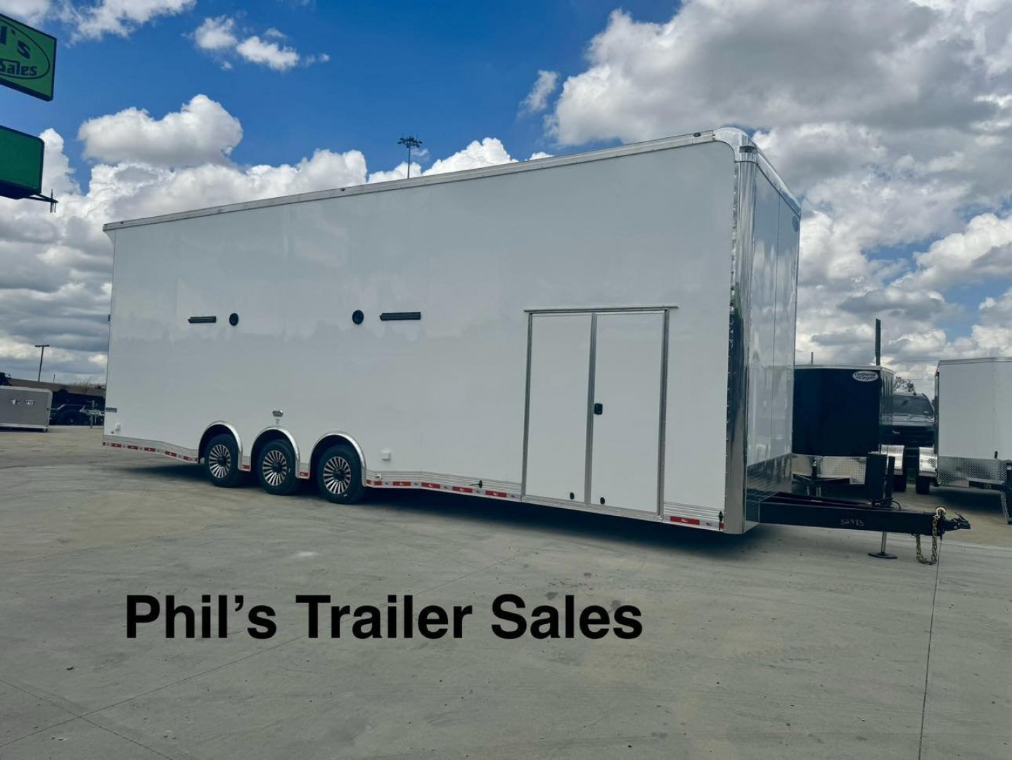 New CONTINENTAL CARGO NEW 85X34 STACKER ENCLOSED RACE TRAILER CAR ...
