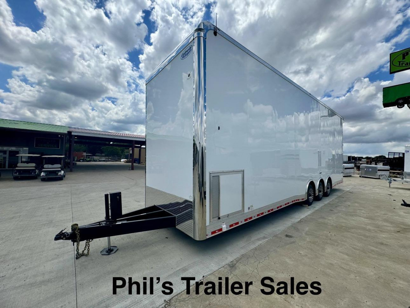 New CONTINENTAL CARGO NEW 85X34 STACKER ENCLOSED RACE TRAILER CAR ...