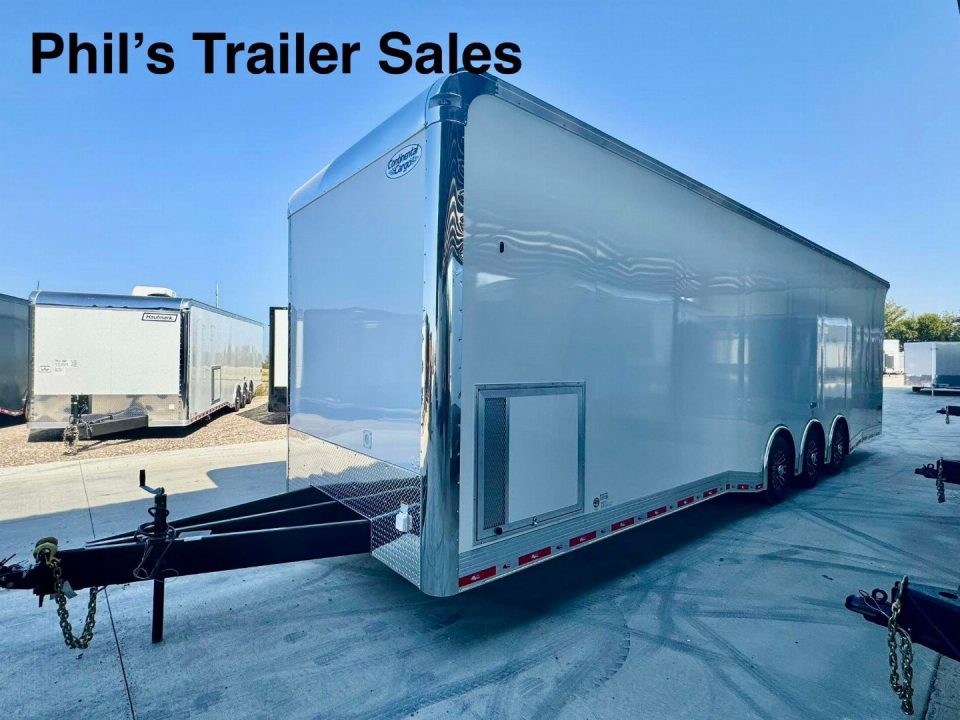 New CONTINENTAL CARGO NEW 85X32 ENCLOSED RACE CAR TRAILER LATE MODEL ...