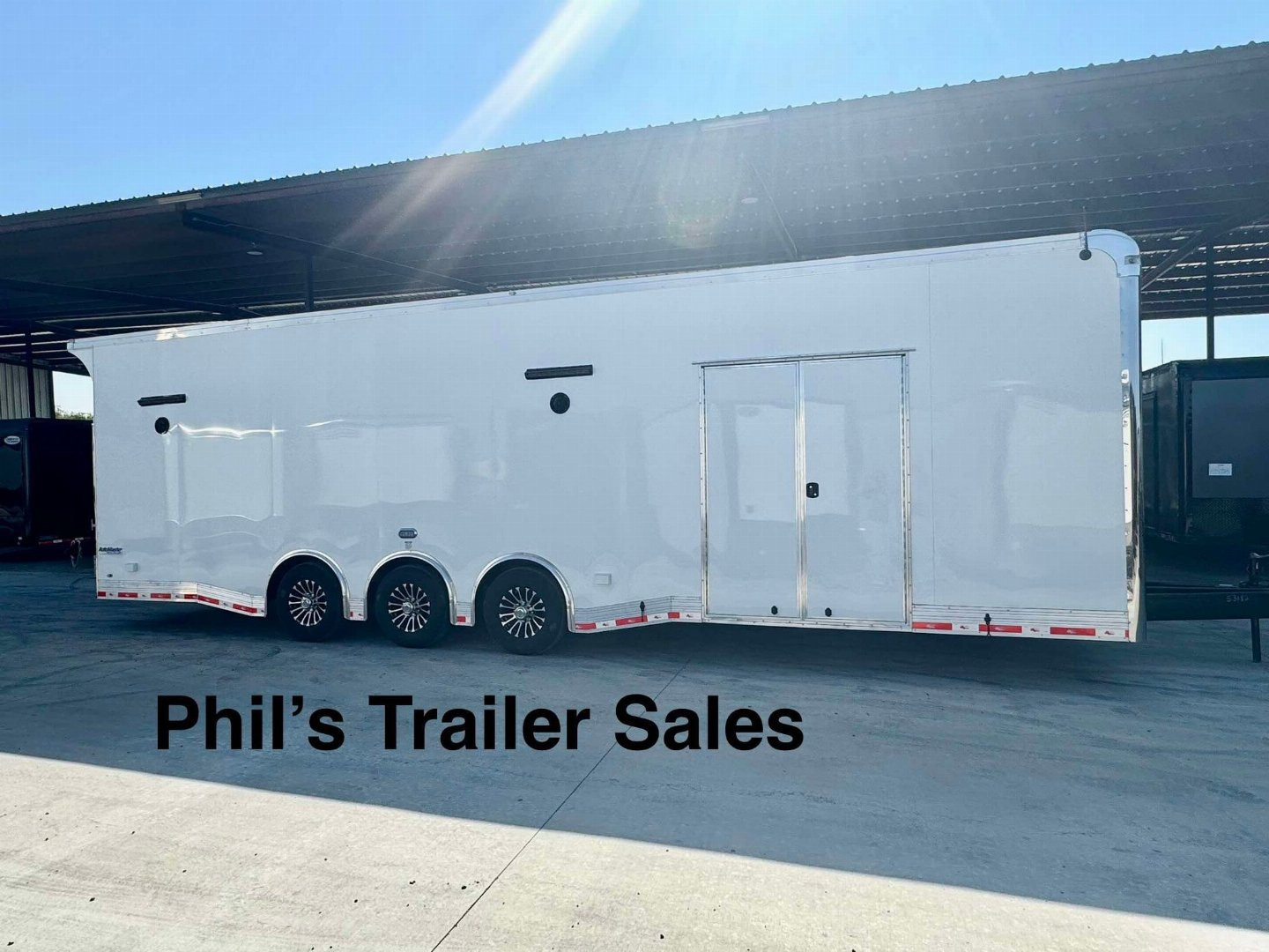 New CONTINENTAL CARGO NEW 85X32 ENCLOSED RACE CAR TRAILER LATE MODEL ...