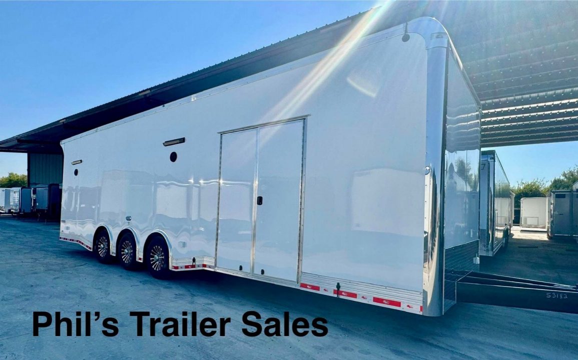 New CONTINENTAL CARGO NEW 85X32 ENCLOSED RACE CAR TRAILER LATE MODEL ...