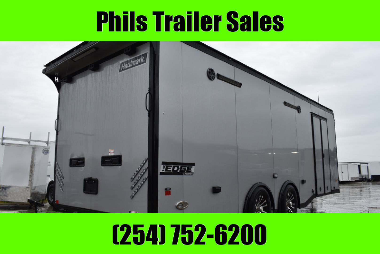 New Haulmark 8.5X24 RACE TRAILER EDGE PRO ENCLOSED CAR RACE TRAILER CAR ...