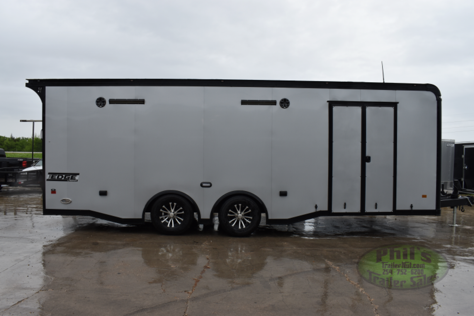 New Haulmark 8.5X24 RACE TRAILER EDGE PRO ENCLOSED CAR RACE TRAILER CAR ...