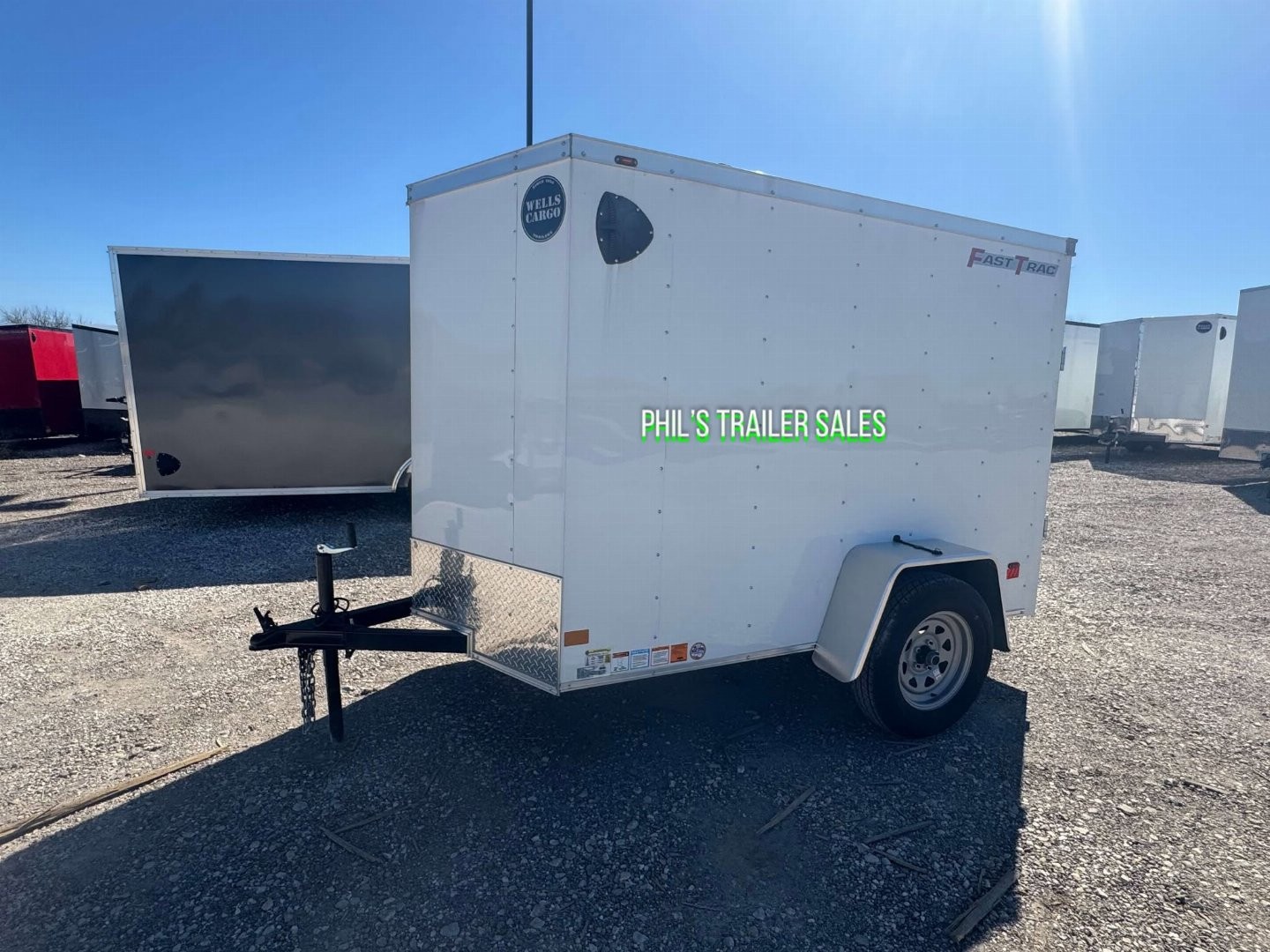 New Wells Cargo NEW 5X8 ENCLOSED CARGO TRAILER Cargo / Enclosed Trailer ...