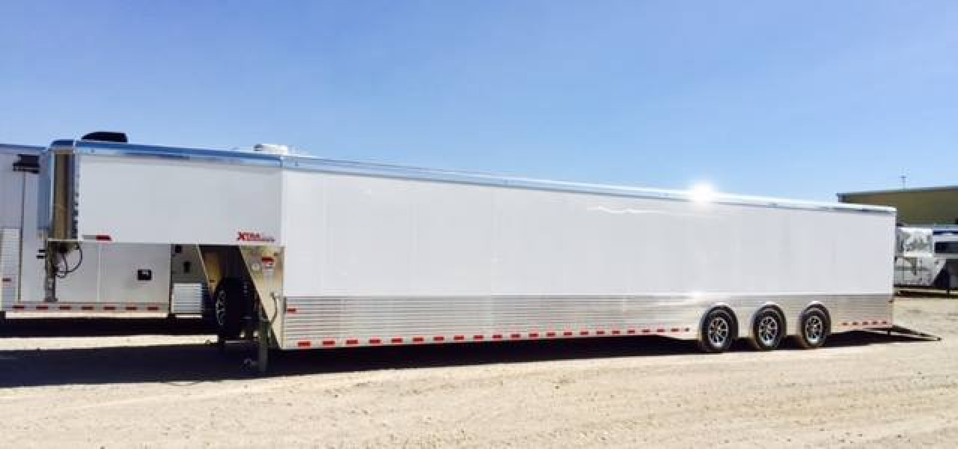 New 48 FT Sundowner Trailers XTRA TRANSPORTER GOOSENECK Enclosed Cargo ...
