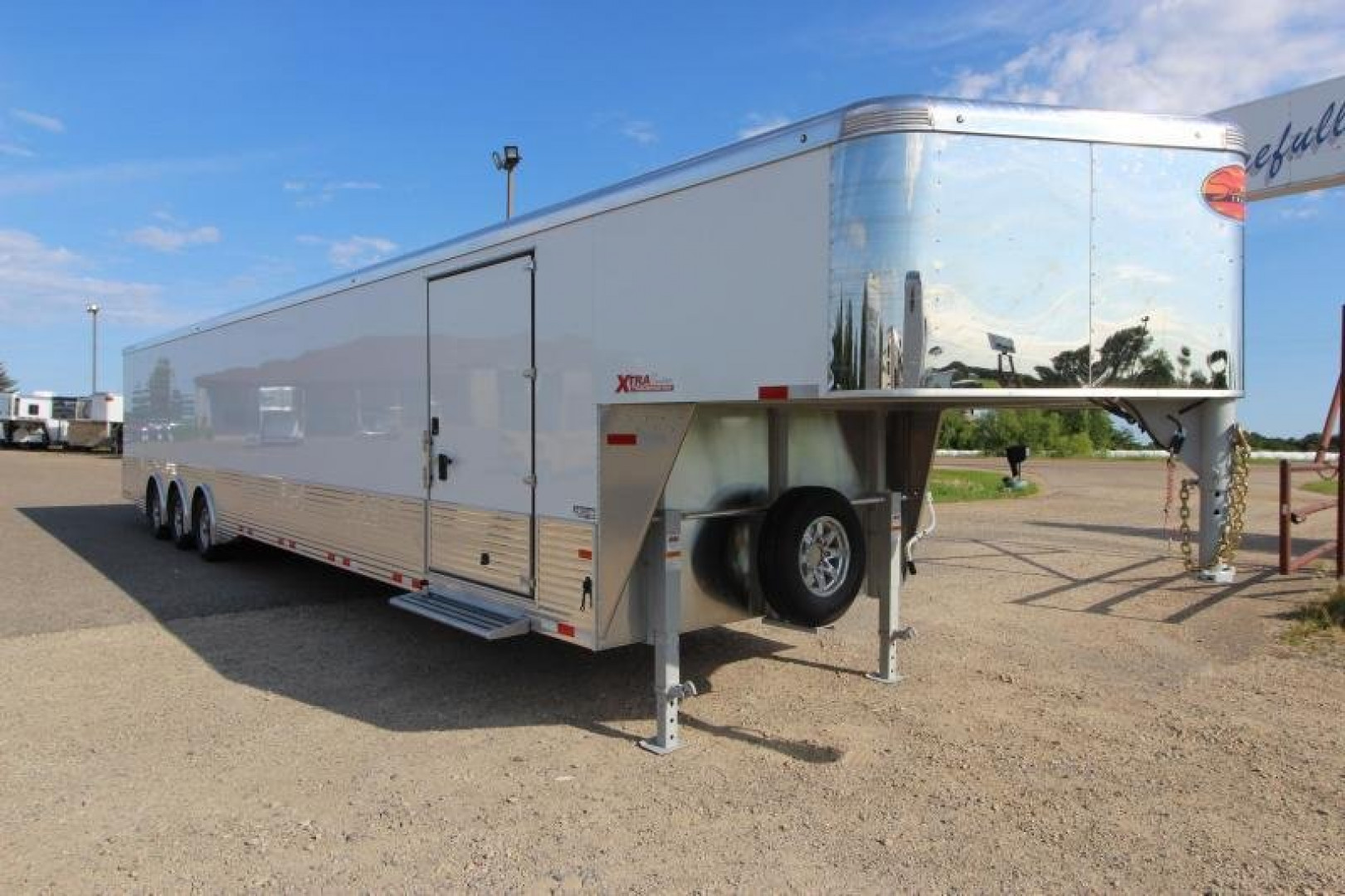 New 48 FT Sundowner Trailers XTRA TRANSPORTER GOOSENECK Enclosed Cargo ...