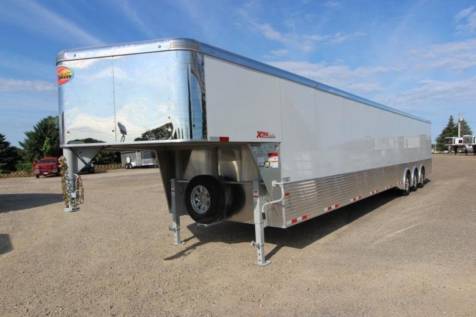 New 48 FT Sundowner Trailers XTRA TRANSPORTER GOOSENECK Enclosed Cargo ...